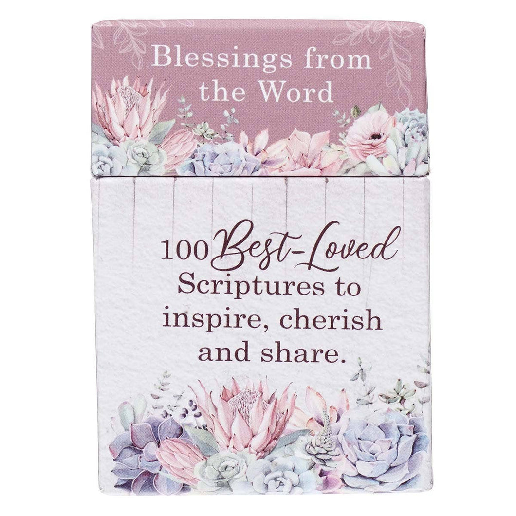Box of Blessings Favorite Bible Verses To Bless the Heart – B'Dazzled Shop